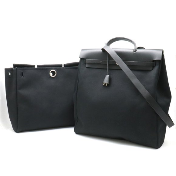 Hermes | Bags | Hermes Ale Bag Mm Handbag Shoulder Toile Officier ...
